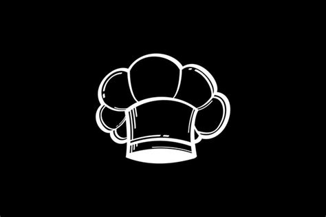 요리사의 모자 2 프리미엄 벡터