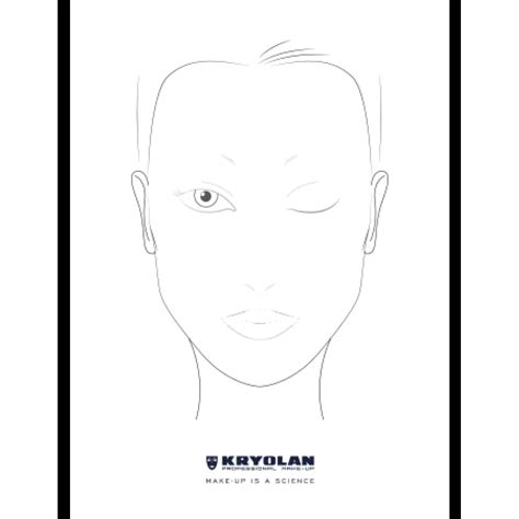 Kryolan Professional Make Up Charts Kryolan Professional Make Up Charts