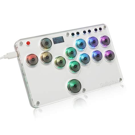 Flatbox SOCD Hitbox Sallybox For PC Android WASD Hitbox Keyboard Fighting Stick Controller For