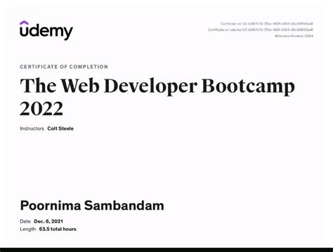 Poornima Sambandam On Linkedin Elsevier Colt Udemy Webdeveloper Html5 Css3 Javascript