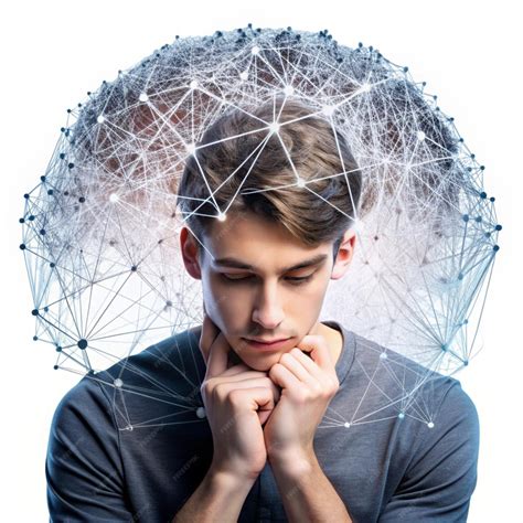 Close Up Man Robotic Process Automation Concept Premium Ai Generated Image