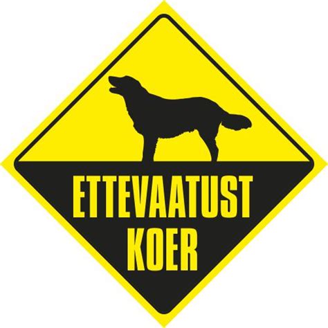 Ettevaatust Koer 2 Kleepsupood
