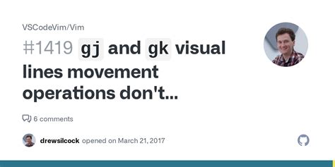 `gj` and `gk` visual lines movement operations don t preserve column place · issue 1419