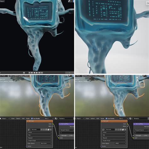 Normal Map Error When Exported To Fbx Materials And Textures