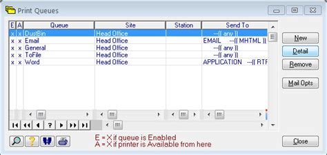 Creating Print Queues