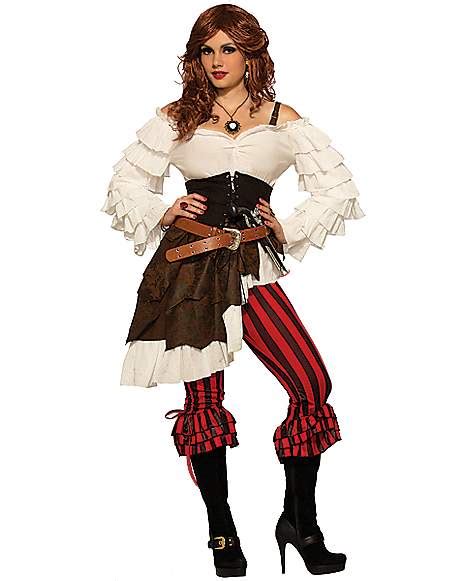Adult Renegade Ruby Pirate Costume