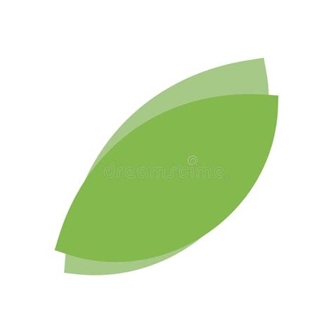 Tea Leaf Logo Template Icon Stock Vector Illustration Of Nature Silhouette 353371103