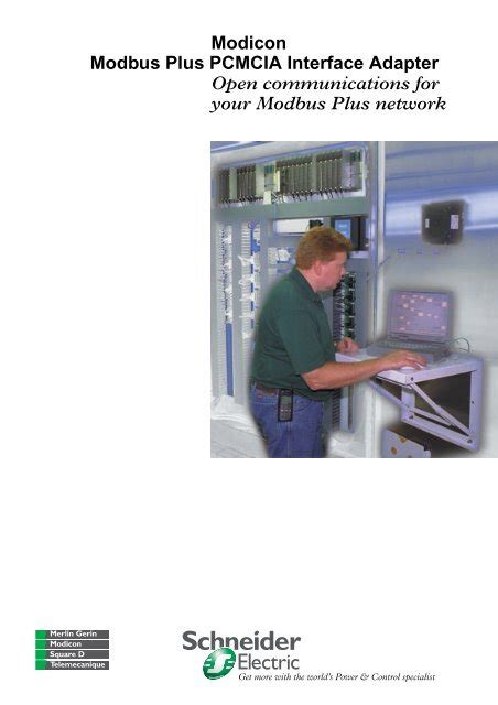 Modicon Modbus Plus PCMCIA Interface Adapter Open