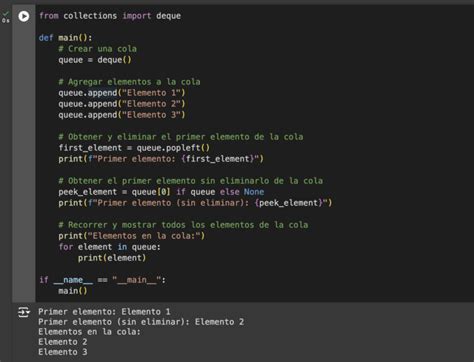 Uso De Colas En Python Operating Systems Scripting Powershell And Security
