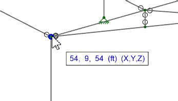 RISA Viewing Coordinates In Cursor Display
