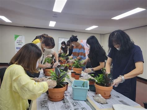 ♥ 사회복지종사자 힐링교육 ♡플라워 테라피♡ 1기10명 2회차 진행 ♥ 영상갤러리 제천복지재단