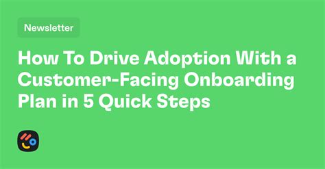 How To Drive Adoption With A Customer Facing Onboarding Plan In 5 Quick Steps Arrows