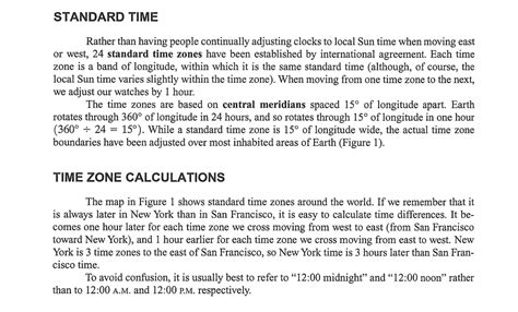 Solved Standard Time Rather Than Having People Continually