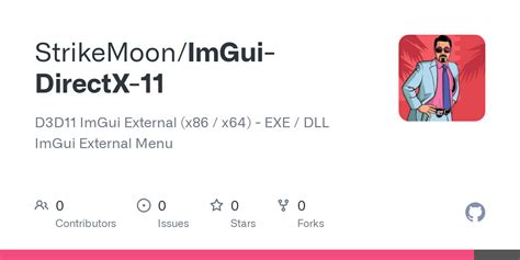 GitHub StrikeMoon ImGui DirectX 11 D3D11 ImGui External X86 X64