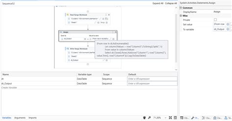 Split Coulmn On Data Table Based On An Dkeep Data In Data Table