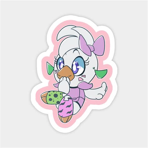 Chibi Fnaf Security Breach Chica Fnaf Magnet Teepublic