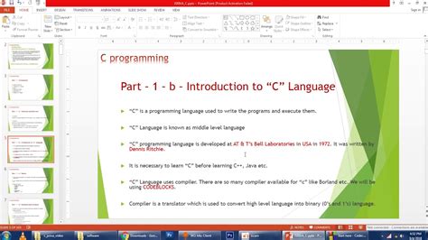 6cprogrammingtheorywhat Is C Youtube