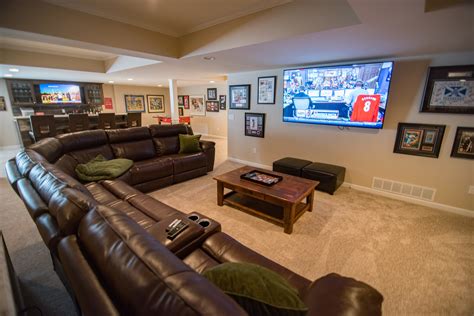 Inspiring Basement Living Room Ideas Finished Basements Plus