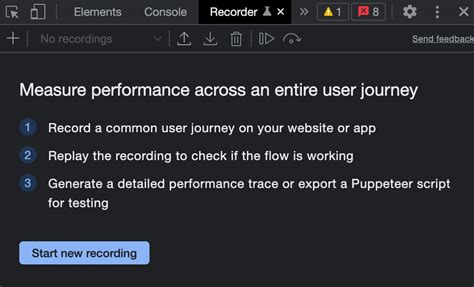Record And Replay User Flow In Chrome Andreas Wik