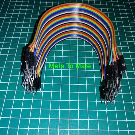 Kabel Cable Male To Male Cable Arduino Jumper Wire High Quality Pcs Cm AgusYulianto