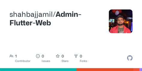 Github Shahbajjamil Admin Flutter Web