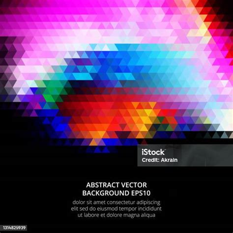 흰색 배경에 밝은 벡터 삼각형 모양 모임에 대한 스톡 벡터 아트 및 기타 이미지 모임 배경 주제 가로등 Istock