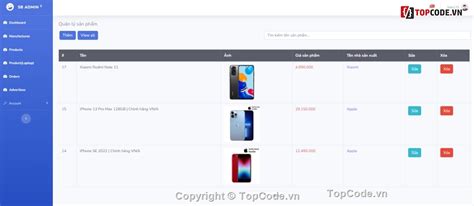 Full Code Báo Cáo Website Bán Điện Thoại Laptop Bằng Php Xampp Full