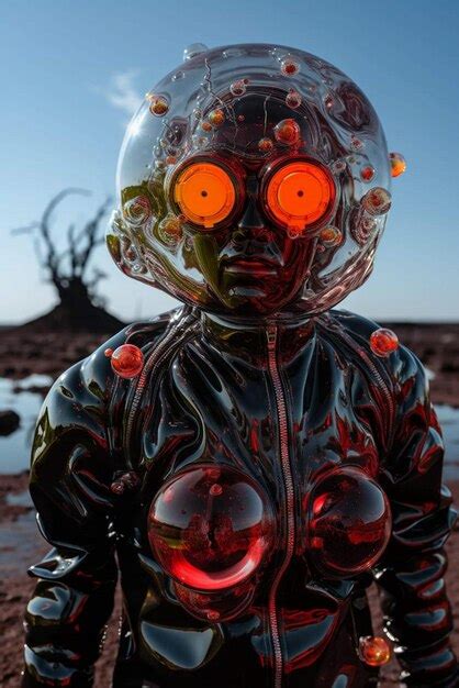 Premium Ai Image Scifi Alien