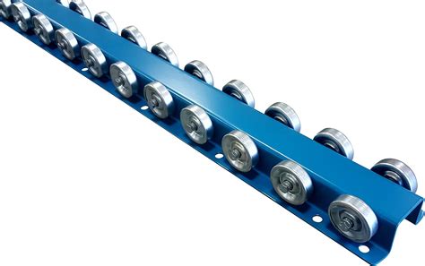 Conveyor Rails Flow Rail 5′ Long Skate Wheel Conveyor