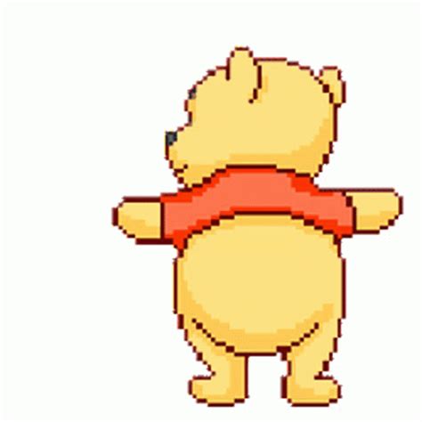 Dance Dancing Sticker Dance Dancing Pooh Descubrir Y Compartir S