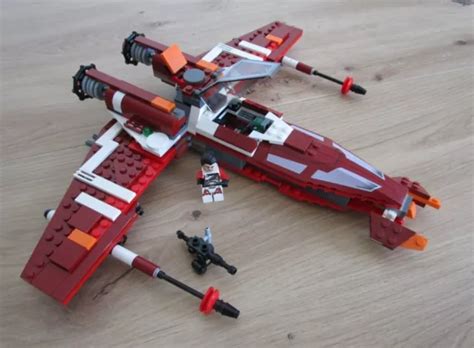 Lego Star Wars Republic Striker Class Starfighter Rare Rare Eur