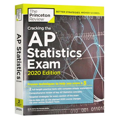 破解ap统计学考试2020版英文原版 Cracking The Ap Statistics Exam全英文版普林斯顿ap统计学考试用书正版进口