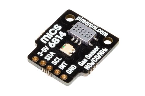 Mics6814 3 In 1 Gas Sensor Breakout Co No2 Nh3 Kiwi Electronics