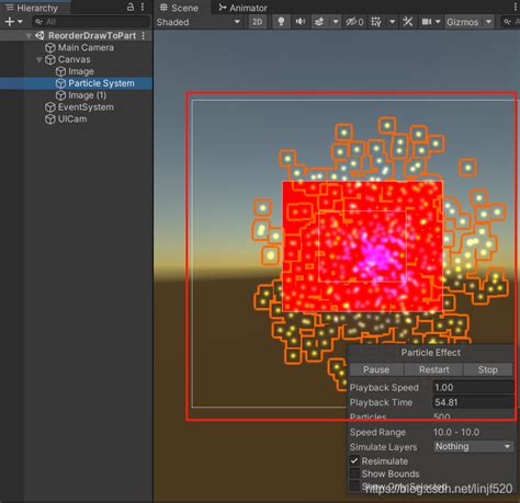 unity 搬砖日志 ui and particlesystem 绘制排序的相关设置 uiparticlesystem csdn博客