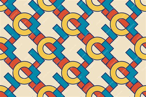 Premium Vector Geometric Pattern Background Seamless Texture Vector Illustration