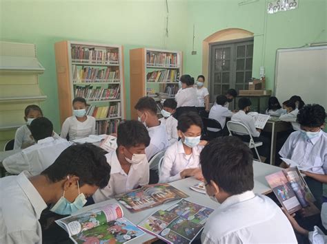 အလုံမြို့နယ် အမှတ် ၁ အခြေခံပညာအထက်တန်းကျောင်း၌ စာဖတ်ရှိန်မြှင့်တင်ရေး