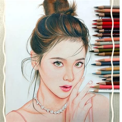 수강생상시모집 대전색연필화색연필화전문색연필화인물화수강생작품 네이버 블로그