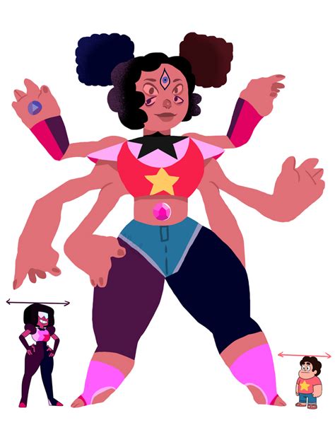 Steven And Garnet Fusion By AnnieRoseMB On DeviantArt