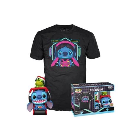 Lilo And Stitch Pop And Tee Box Gmr Stitch Wfrog Size L Funko