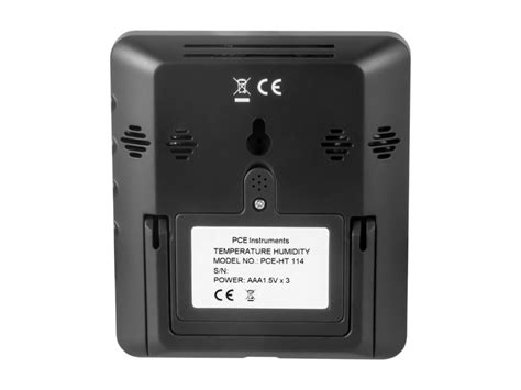 PCE Instruments PCE HT Temperature And Humidity Thermometer And Data Logger External