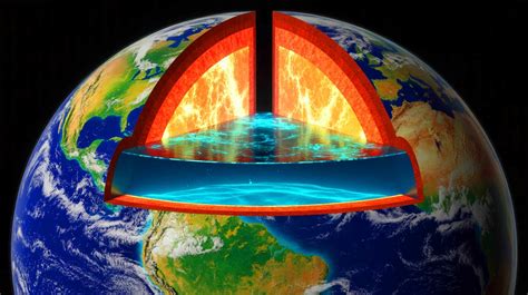 “an Ocean Beneath Our Feet” Scientists Uncover Gigantic Hidden Sea Miles Below Earths Crust In