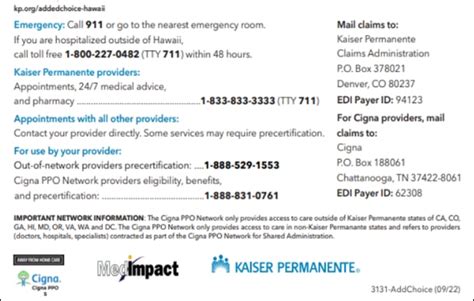 Member Information Community Provider Portal Kaiser Permanente