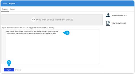 How To Import Historical Course Completion Data In The Legacy Interface