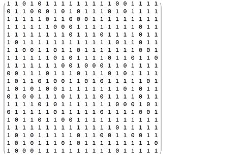 Matrix How To Generate Binary Array Whose Elements With Values 1 Are Randomly Drawn