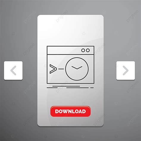 Admin Command Root Software Terminal Line Icon In Carousal P Line Icons Software Icons Admin