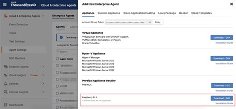 Deploying A Thousandeyes Enterprise Agent On A Raspberry Pi Cisco Community