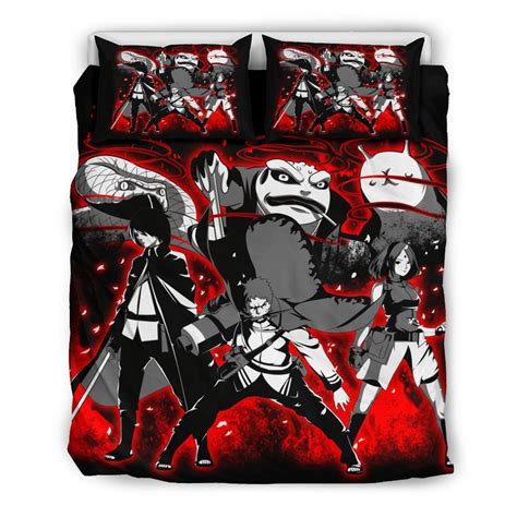 Order Naruto Akatsuki Duvet Cover Bedding Set From Brightroomy Now