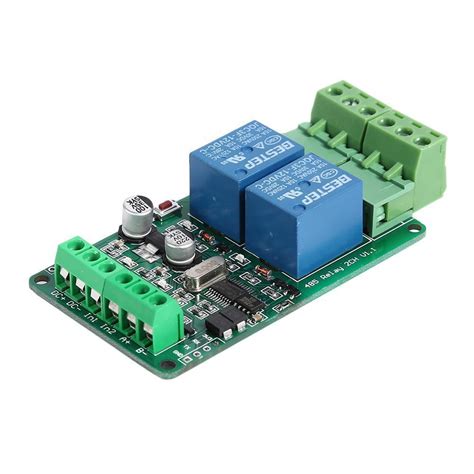 Modbus Rtu 2 Way Relay Module Ttlrs485 Interface Ubuy India