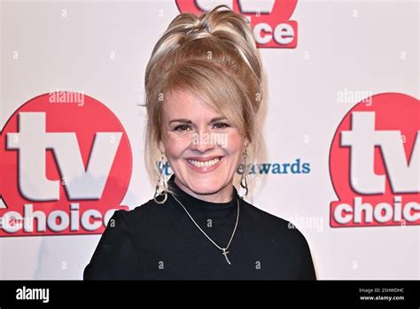 Sally Lindsay Attends The ‘tv Choice Awards 2025 At The Park Lane