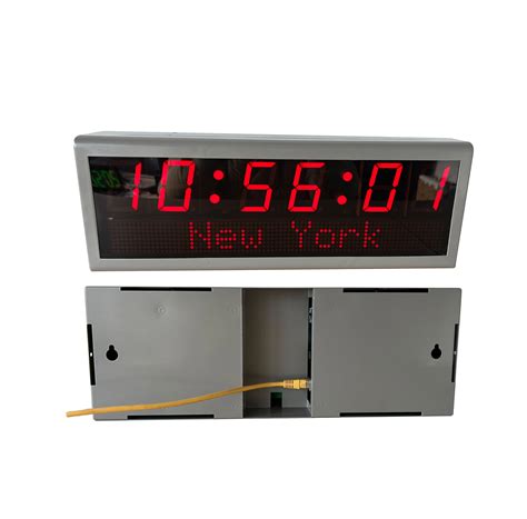 23 6 Digital Ntp Clock For Office Home Decorationpower Over